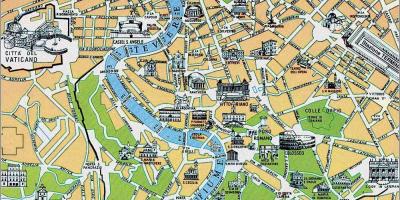 Old City Rome Map